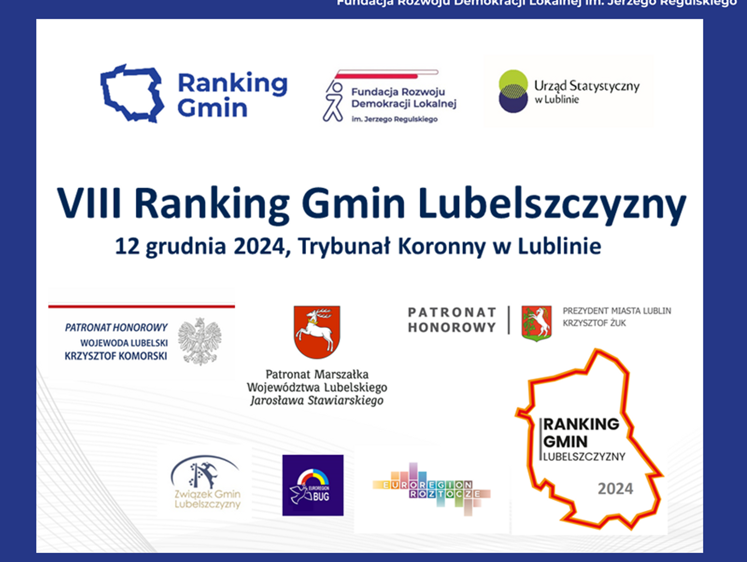 Ranking Gmin Lubelszczyzny 2024
